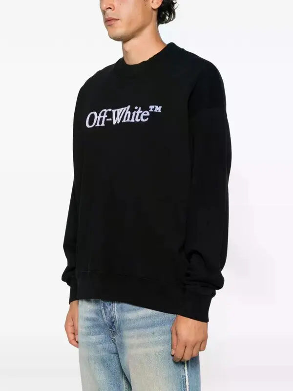 Off-White Logo-embroidered Sweatshirt