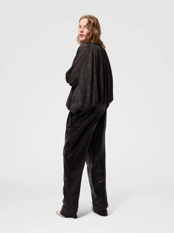 Missoni V-neck Blouse With Wide Sleeves