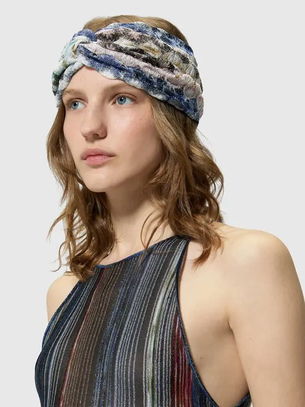 Missoni Viscose Lamé Headband