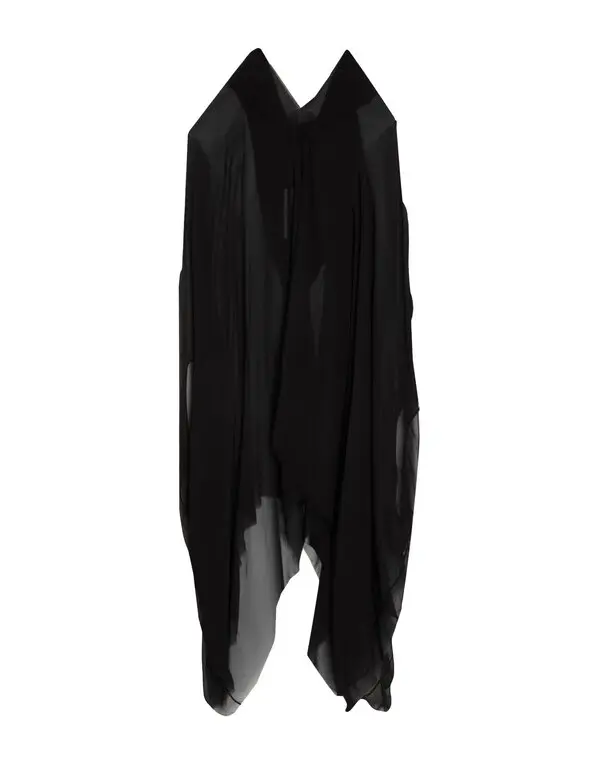 Rick Owens Midi Dress Size Silk