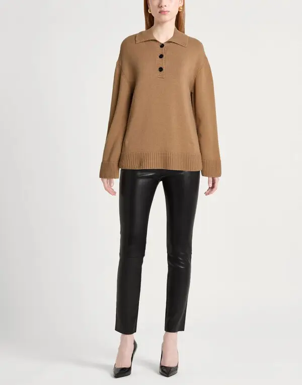 Liviana Conti Sweater Size Cashmere, Polyamide - Beige