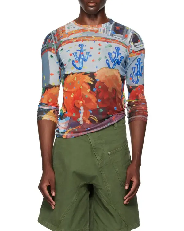 J.W.ANDERSON Printed Long Sleeve T-shirt - Multicolor
