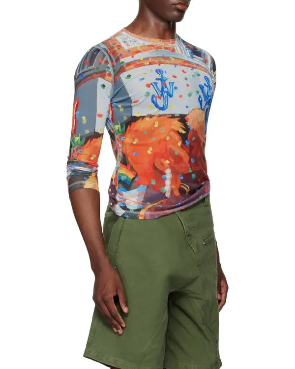J.W.ANDERSON Printed Long Sleeve T-shirt