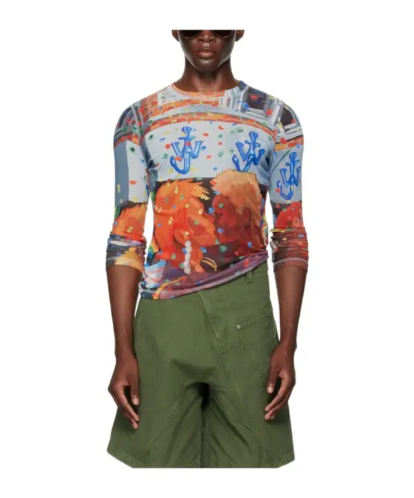 J.W.ANDERSON Printed Long Sleeve T-shirt