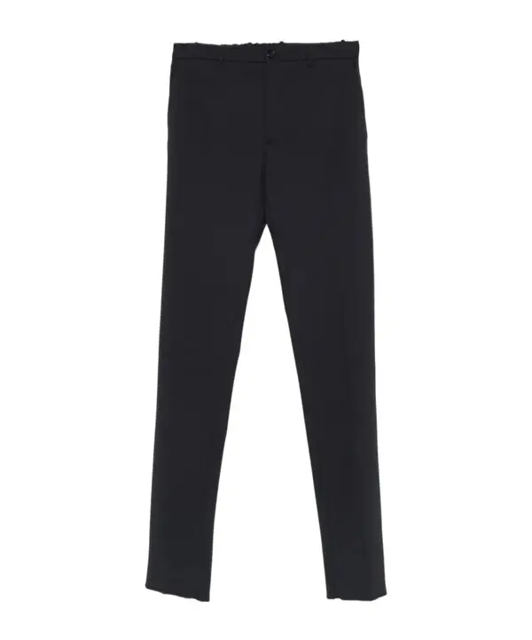 Incotex Elastic-waistband Trousers - Black
