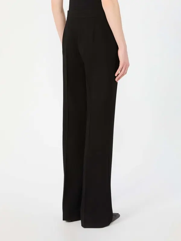 Max Mara Wool Gabardine Trousers