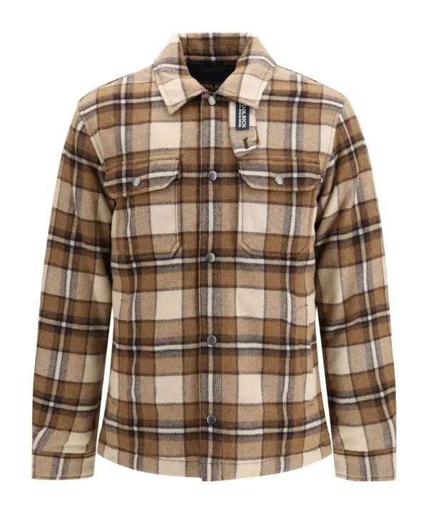Woolrich Checked Overshirt Jacket