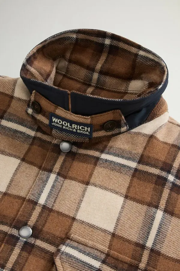 Woolrich Checked Overshirt Jacket