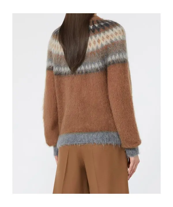 Max Mara Brushed Jacquard Jumper