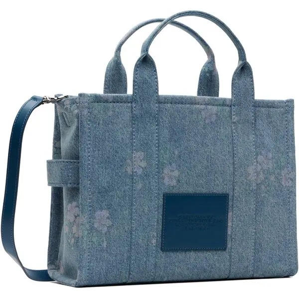 Marc Jacobs Floral-print Denim Tote Bag