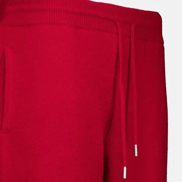 AMI Paris De Coeur Patch Knit Joggers