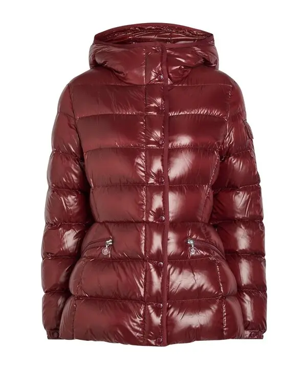 Moncler Slim-fit Short Puffer Jacket - Red