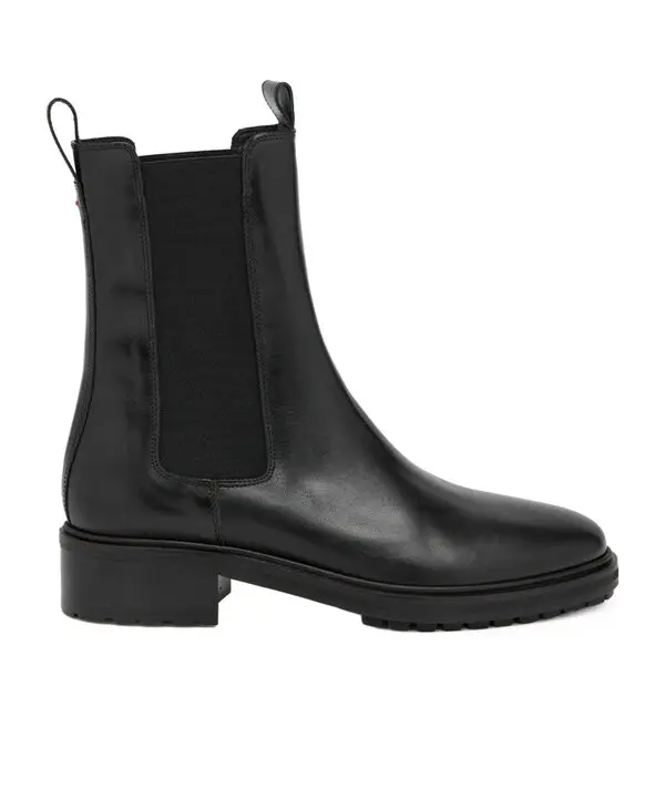 AeydĒ Leather Chelsea Boots - Black