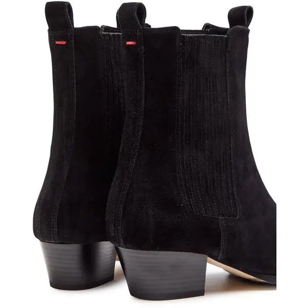 AeydĒ Suede Ankle Boots - Black