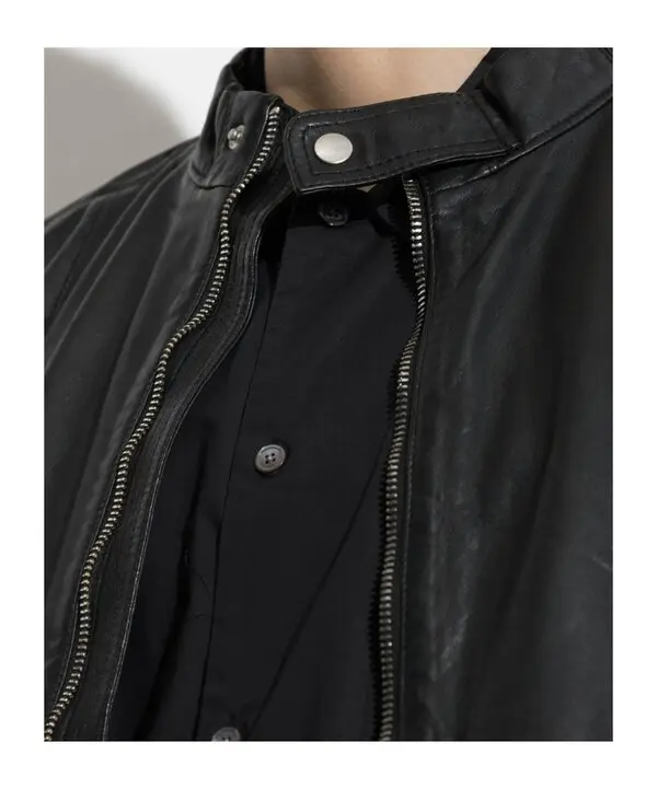 ALLSAINTS Hiro Zipped Leather Jacket