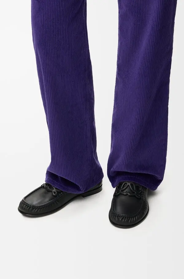 Loewe Double L Loafer In Soft Calfskin