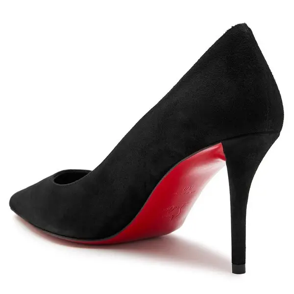 CHRISTIAN LOUBOUTIN Velour Pumps