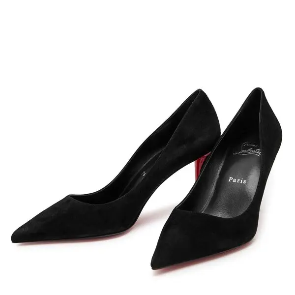 CHRISTIAN LOUBOUTIN Velour Pumps
