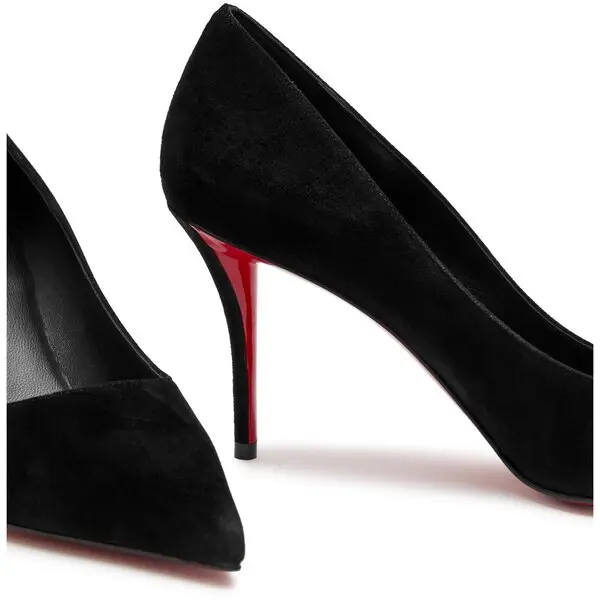 CHRISTIAN LOUBOUTIN Velour Pumps
