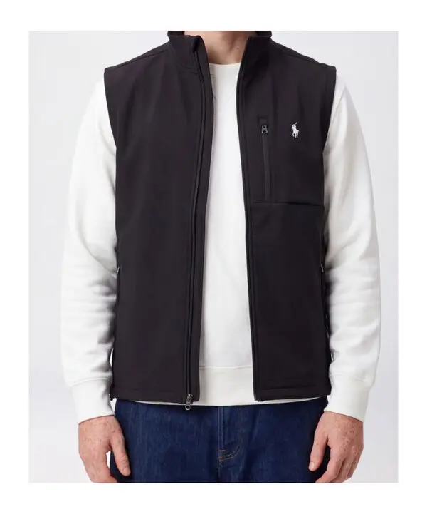 Ralph Lauren Zip-front Sleeveless Jacket