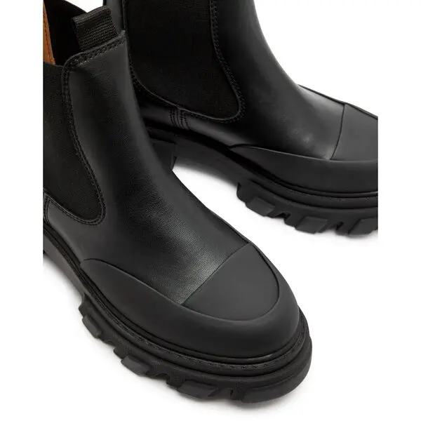 GANNI Thick-soled Chelsea Ankle Boots