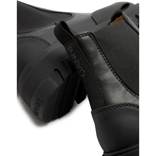 GANNI Thick-soled Chelsea Ankle Boots