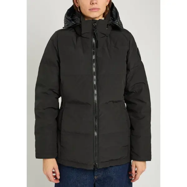 Canada Goose Waisted Hooded Down Coat