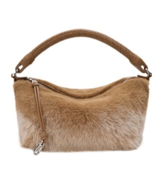 Loewe Cala Mini Bag In Gradient Shearling