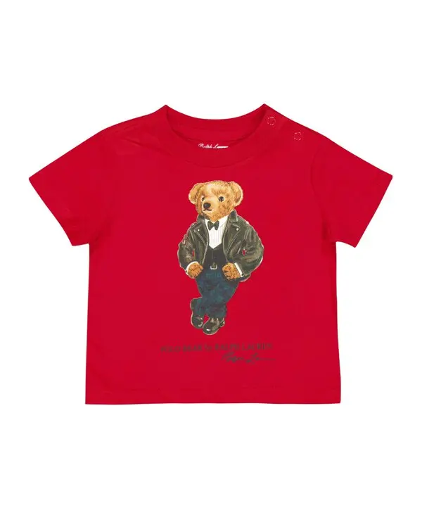 Polo Ralph Lauren Crew Neck Short Sleeve Tee - Red