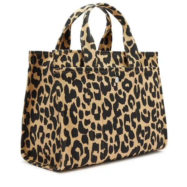 COACH Leopard-print Canvas Tote Bag