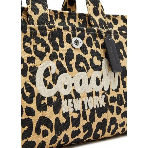 COACH Leopard-print Canvas Tote Bag