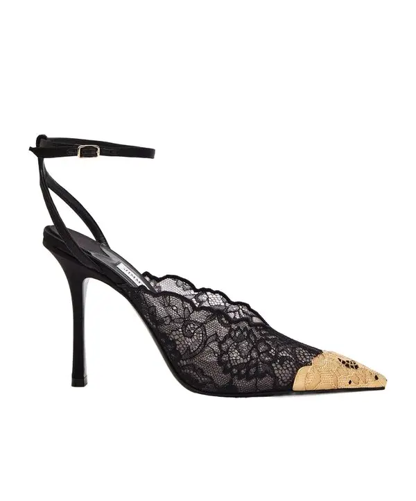 JIMMY CHOO Satin Stiletto Heels