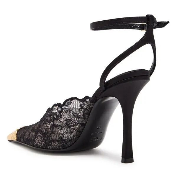JIMMY CHOO Satin Stiletto Heels