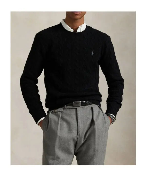 Polo Ralph Lauren Loose Crew Neck Long Sleeve Sweater