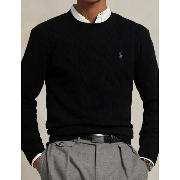 Polo Ralph Lauren Loose Crew Neck Long Sleeve Sweater