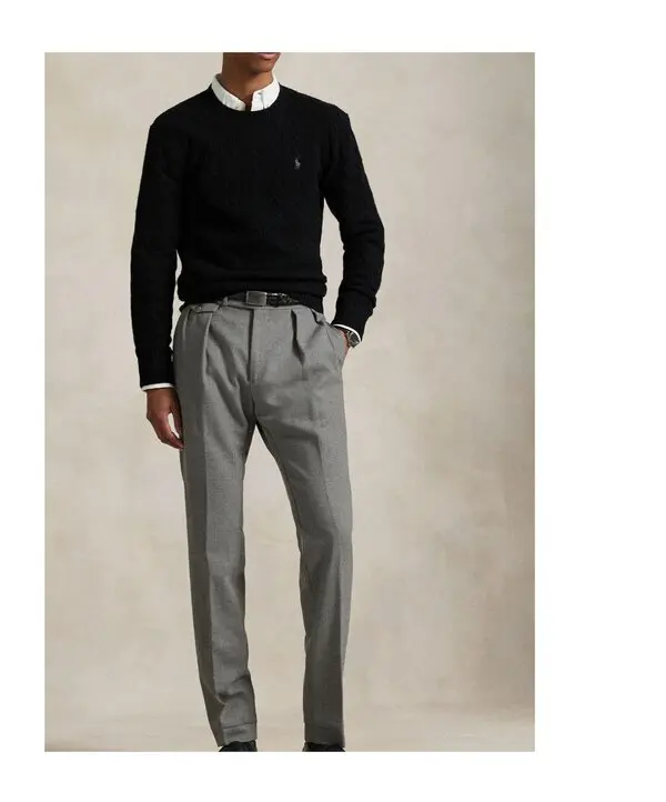 Polo Ralph Lauren Loose Crew Neck Long Sleeve Sweater
