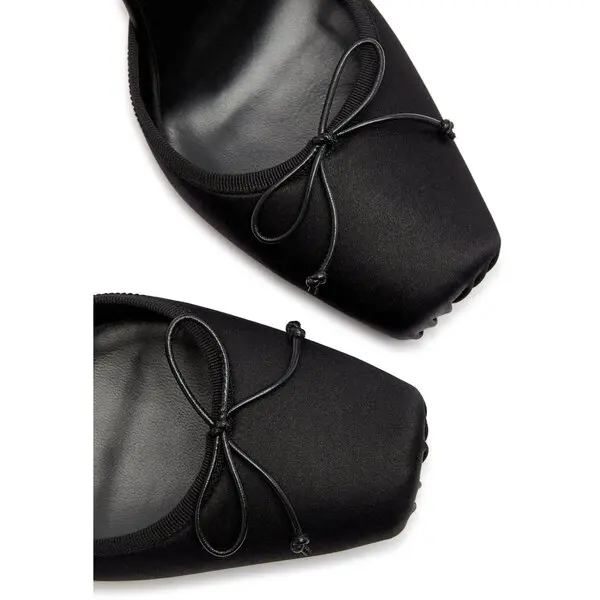 CHRISTIAN LOUBOUTIN Lace-up Satin Court Shoes