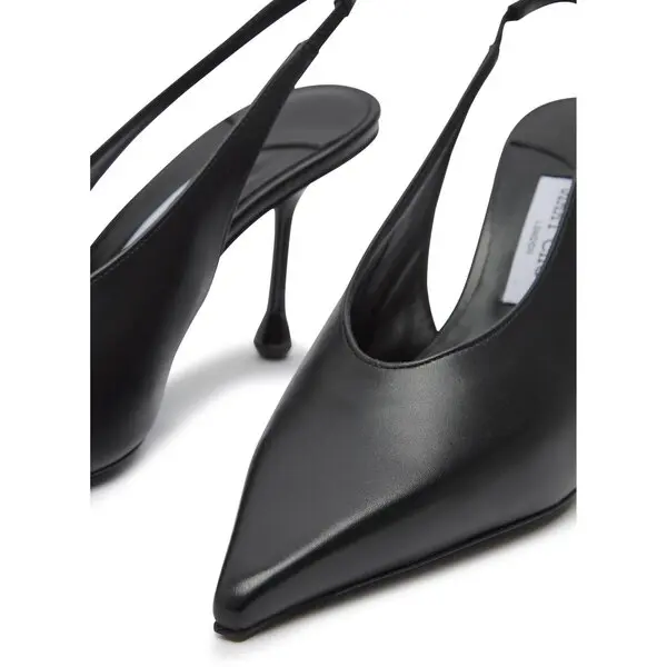 JIMMY CHOO Leather Slingback Heels