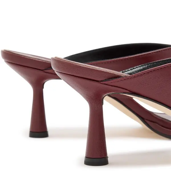 AeydĒ Leather Sandals - Red