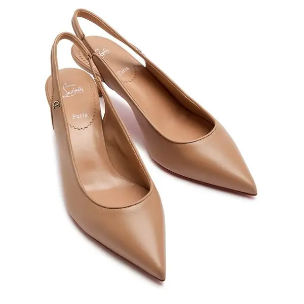 CHRISTIAN LOUBOUTIN Leather Slingbacks
