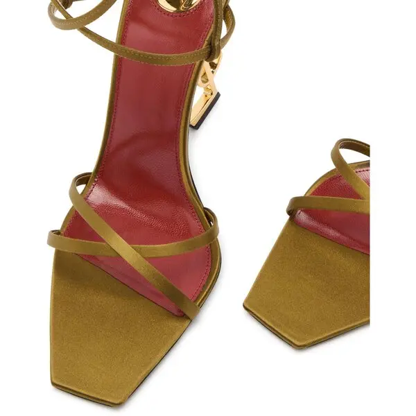 Saint Laurent Satin Sandals