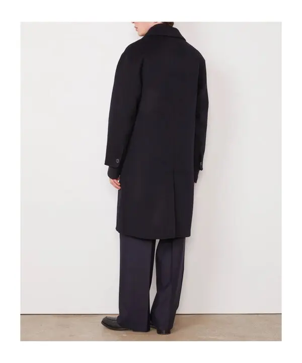 Officine Générale Single-breasted Long Overcoat