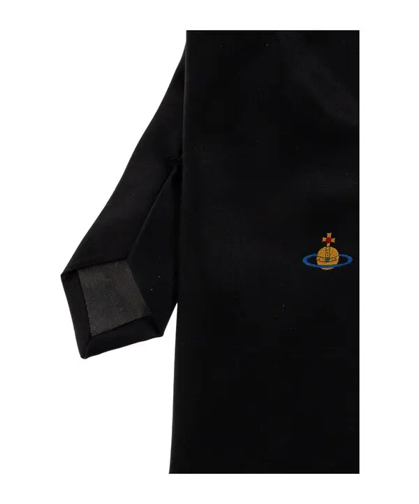 VIVIENNE WESTWOOD Logo-embroidered Tie