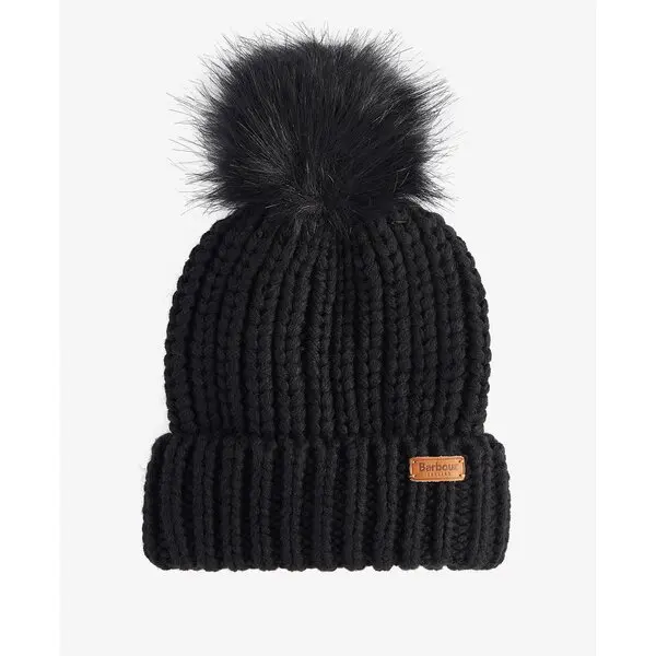 Barbour Knitted Hat And Scarf Set