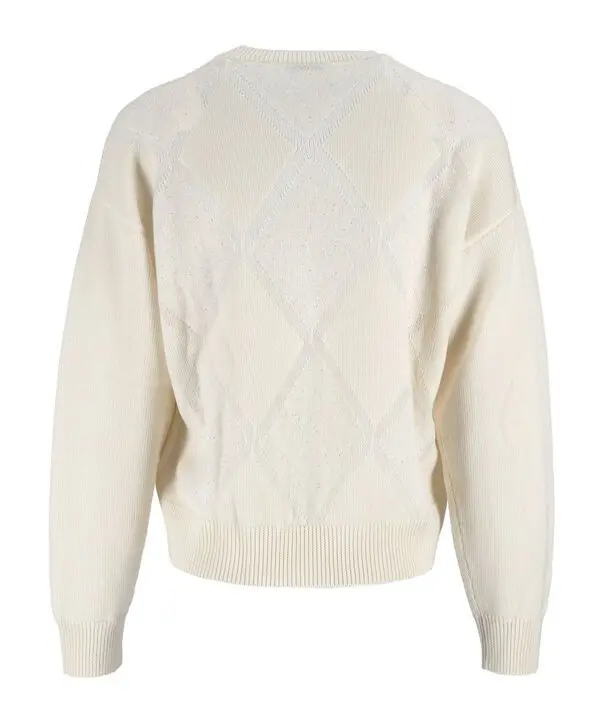 Peserico Argyle Long Sleeved Jumper