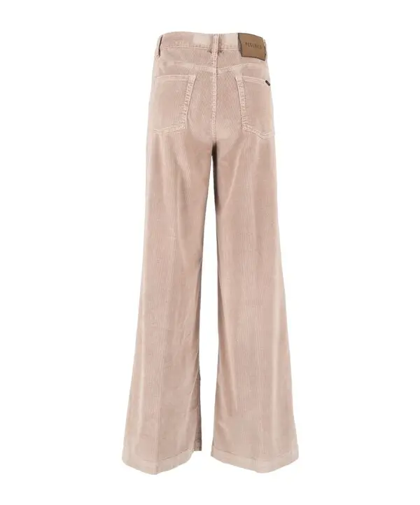 Peserico Corduroy Wide-leg Trousers
