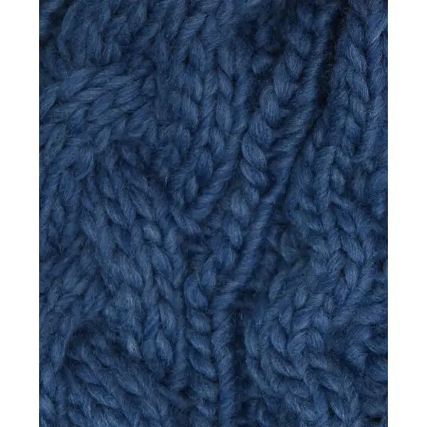 Barbour Twist-knit Fuzzy Pom-pom Cold Cap