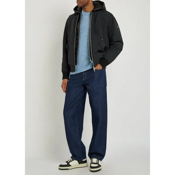 Moose Knuckles Hooded Aviator Jacket