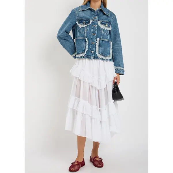 GANNI Simple Denim Jacket