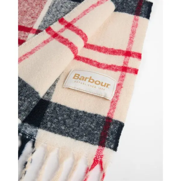 Barbour Warm Plaid Scarf